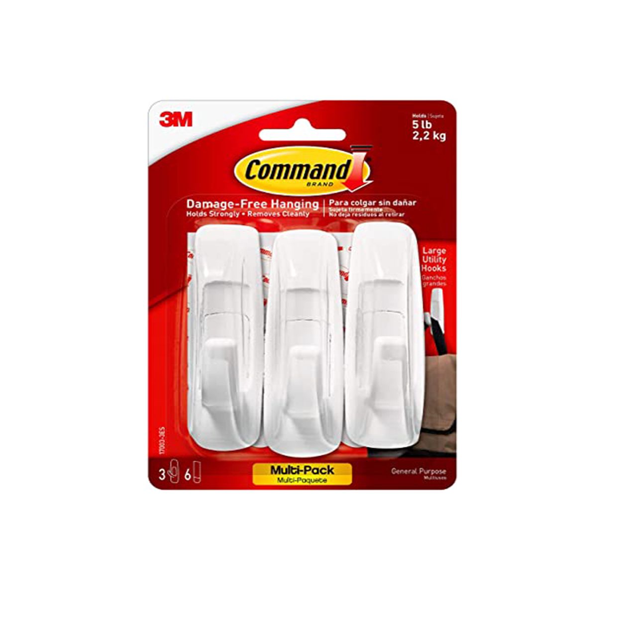 Command Brand Large Plastic Hooks – Business Solutions – TCI One Stop Shop